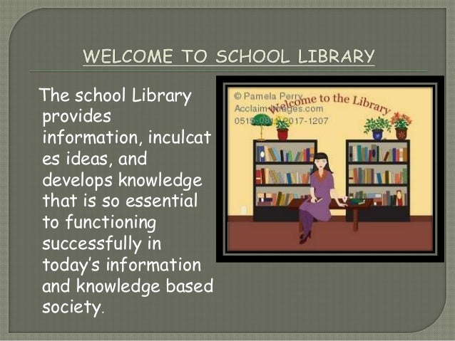 School Library System and Services