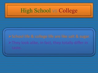 School life | PPT