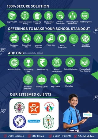 Best School Management System - SchoolLog | PDF