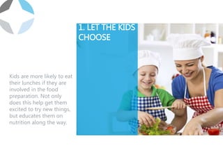 Healthy School Lunches for Kids | PPTX