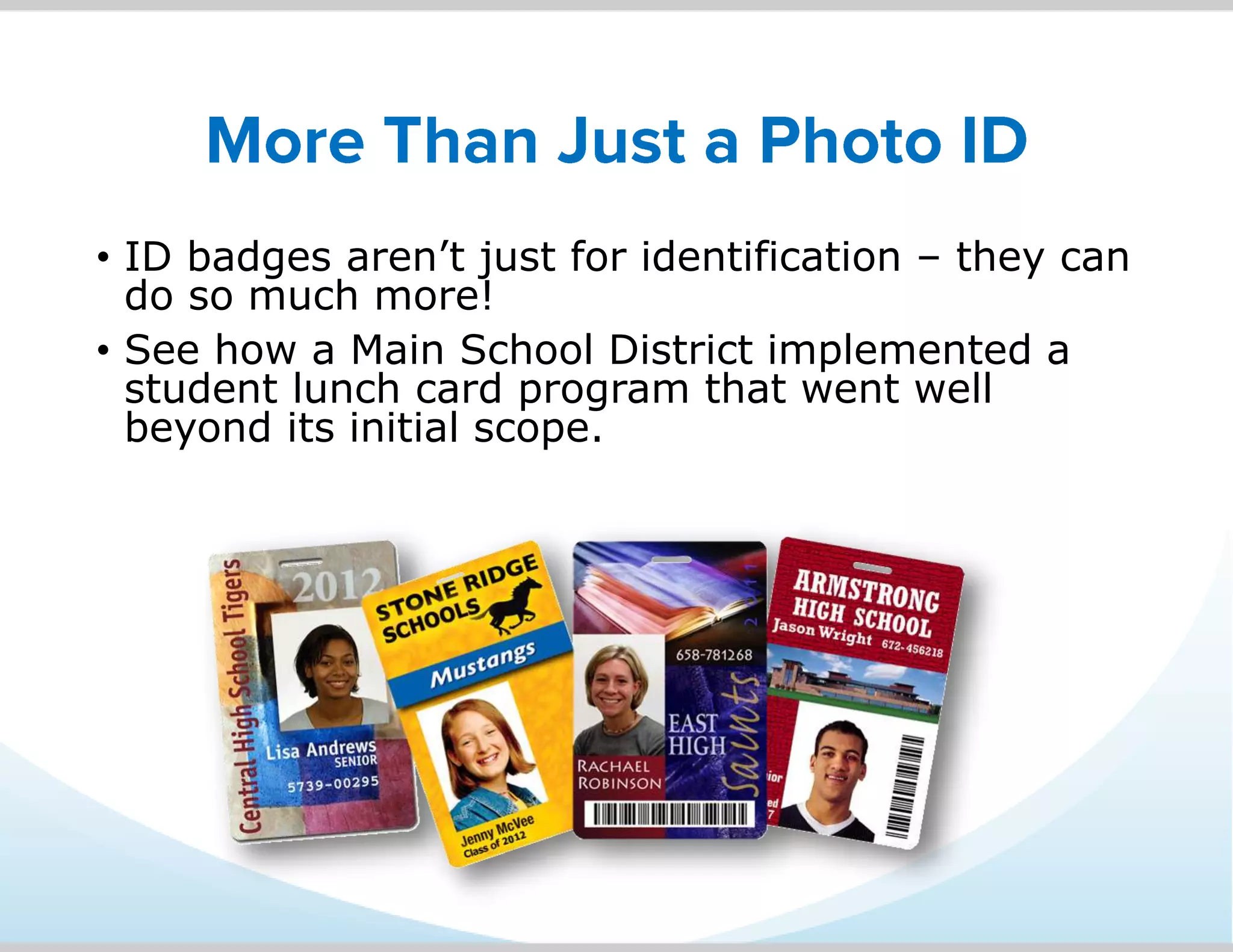 How to Implement a K-12 School Lunch Card Program | PPSX