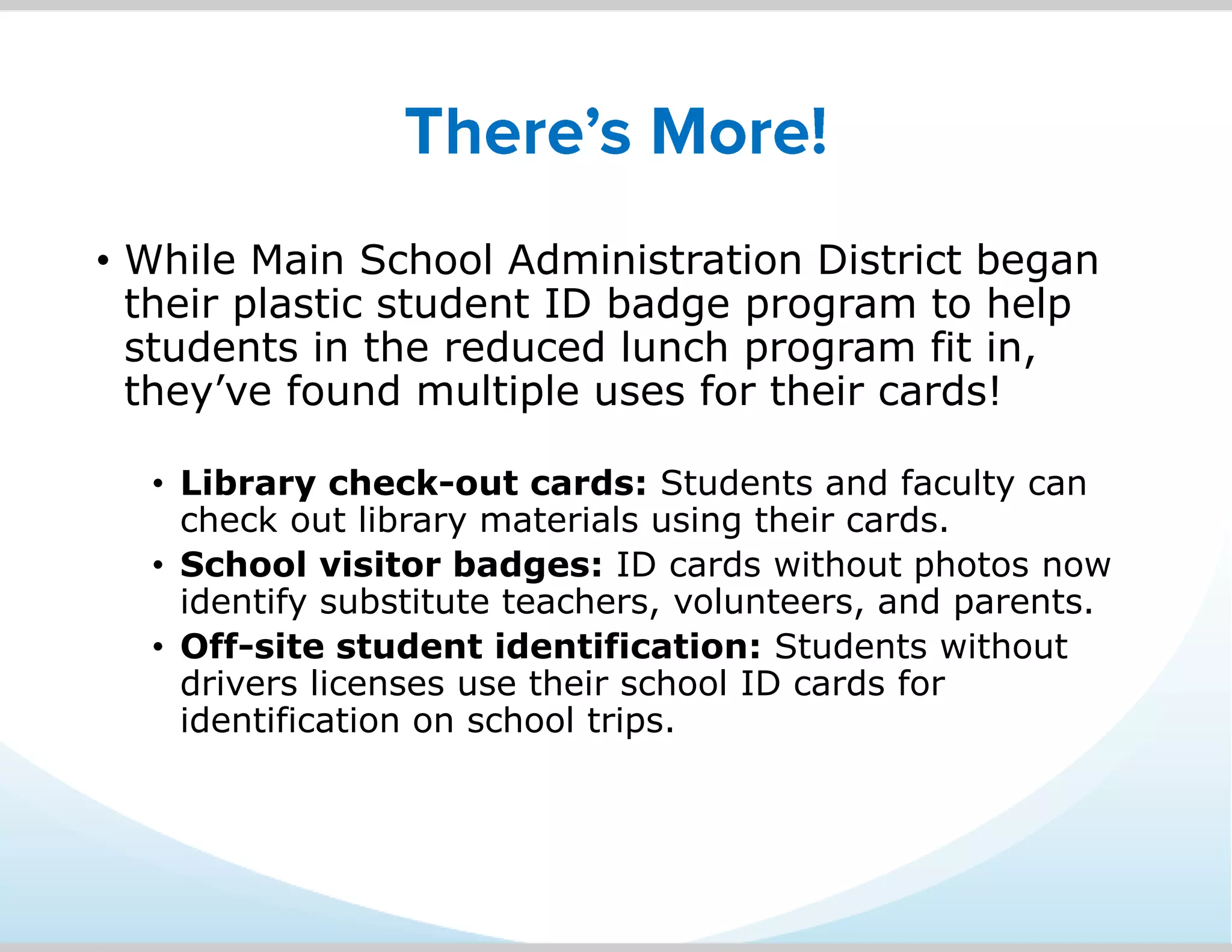 How to Implement a K-12 School Lunch Card Program | PPSX