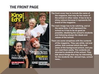 School magazine | PPTX