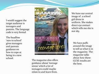 School magazine | PPTX