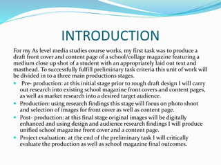 School magazine | PPTX