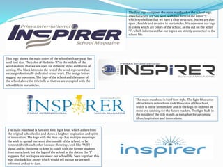 School magazine design | PPT