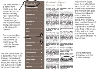 School Magazine Examples | PPT