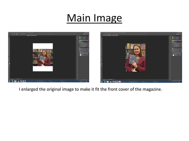 School magazine front cover powerpoint | PPT