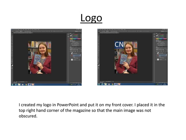 School magazine front cover powerpoint | PPT