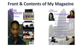 School magazine overview | PPT