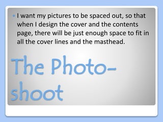 School magazine primary task | PPTX