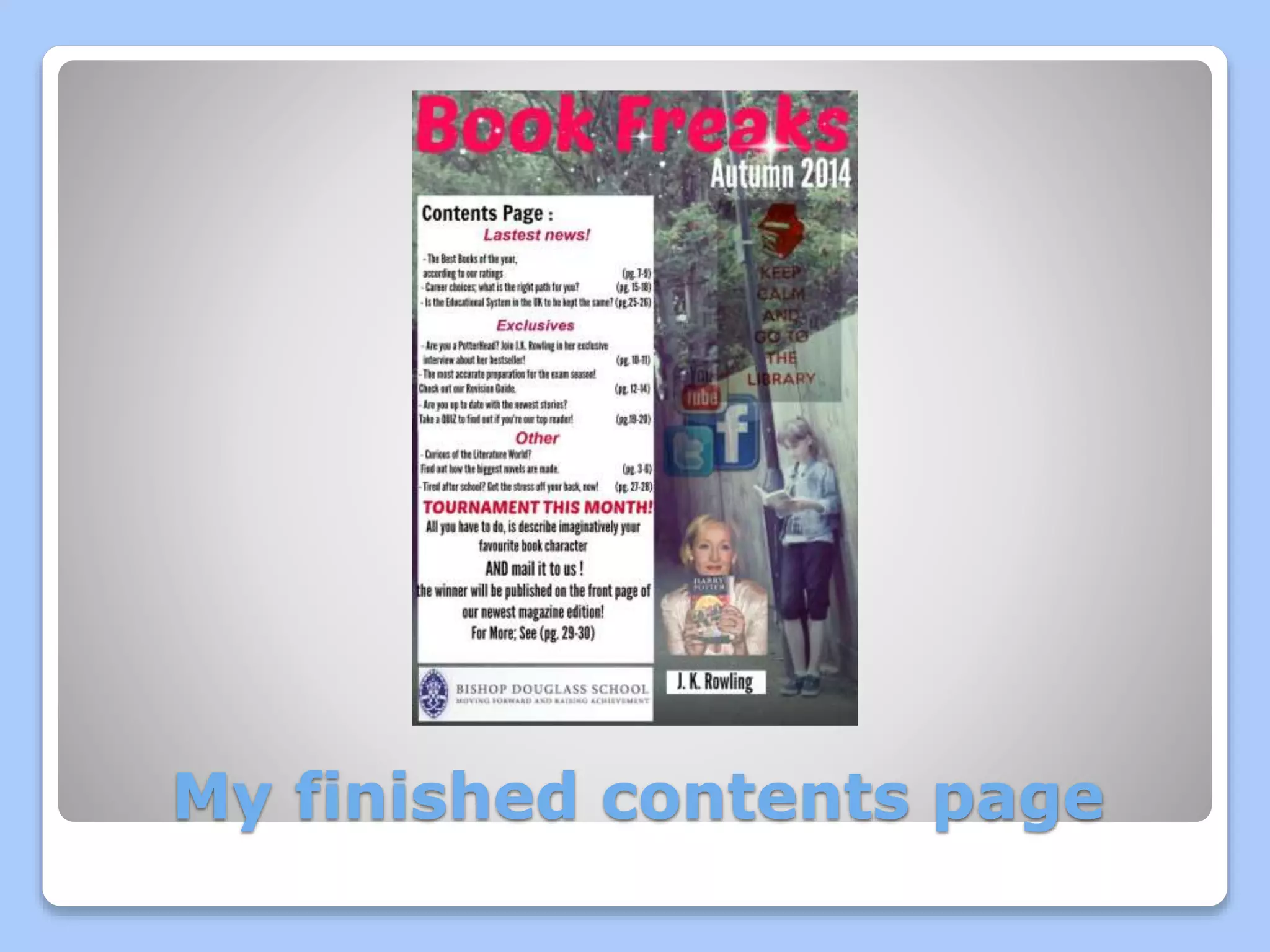 School magazine improved | PPTX