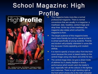 School magazine research | PPT