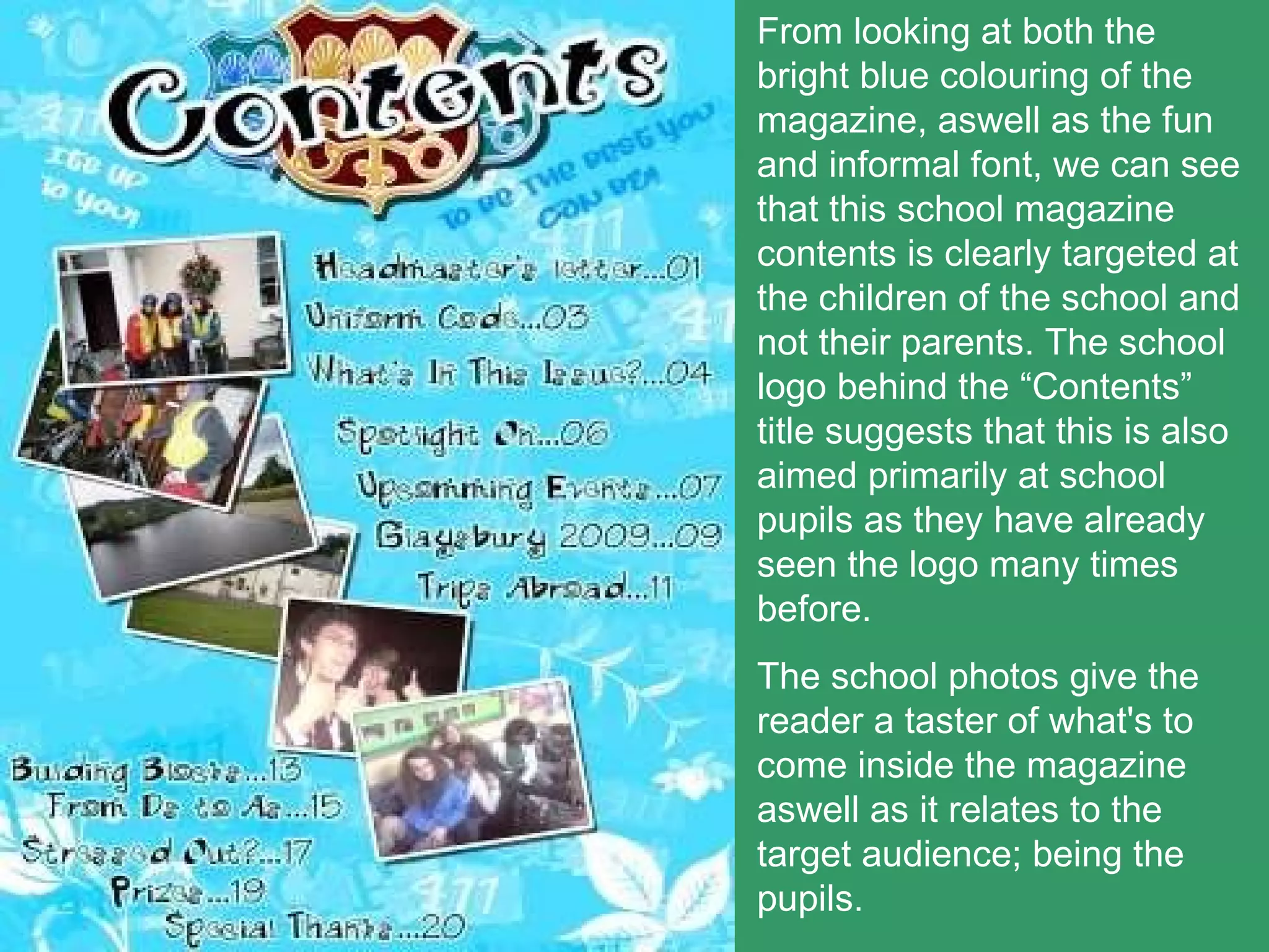 School Magazine Research2 | PPT