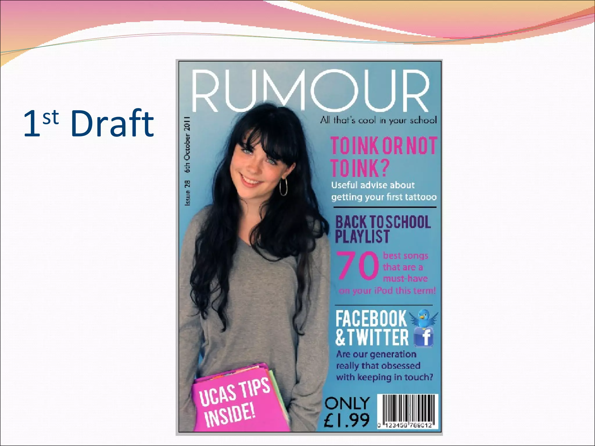 School Magazine First Draft | PPT