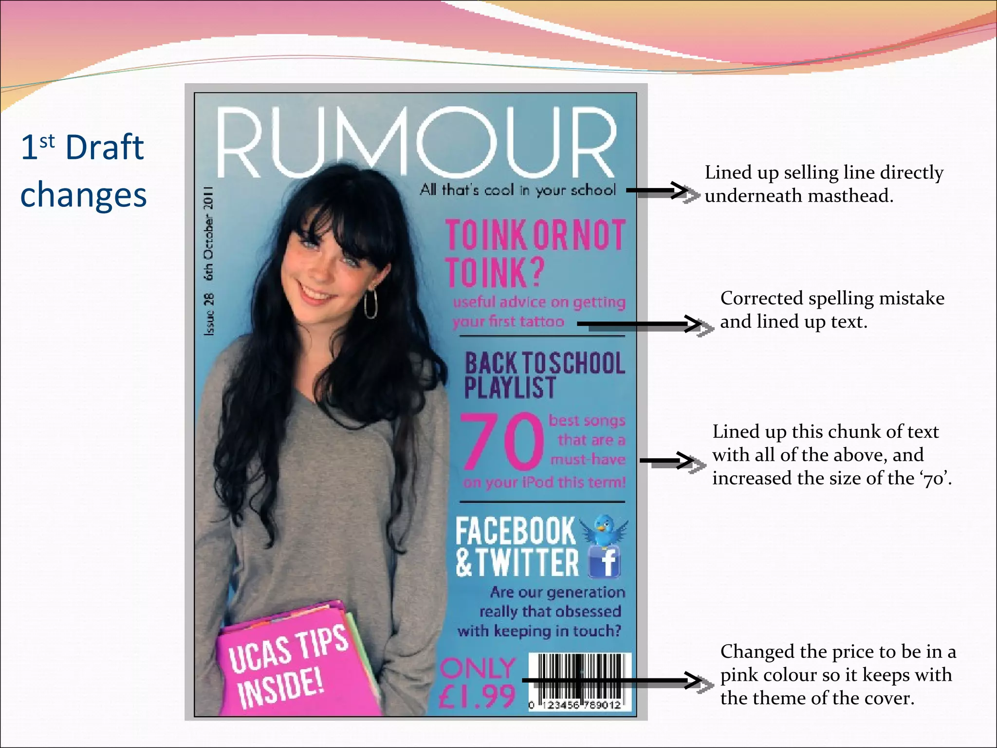 School Magazine First Draft | PPT