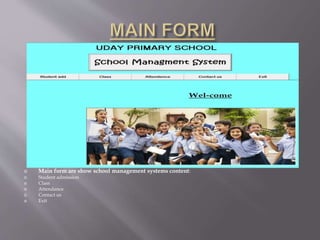 School management system | PPTX