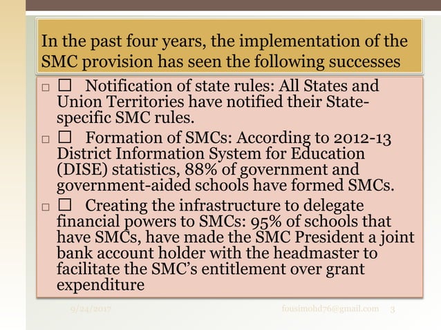 School management committee | PPTX
