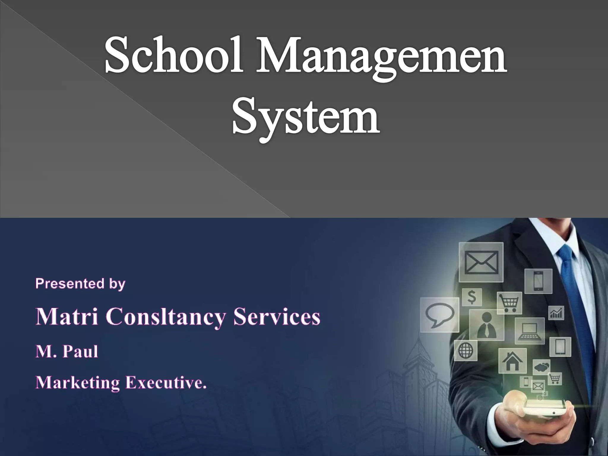 School management ppt | PPTX