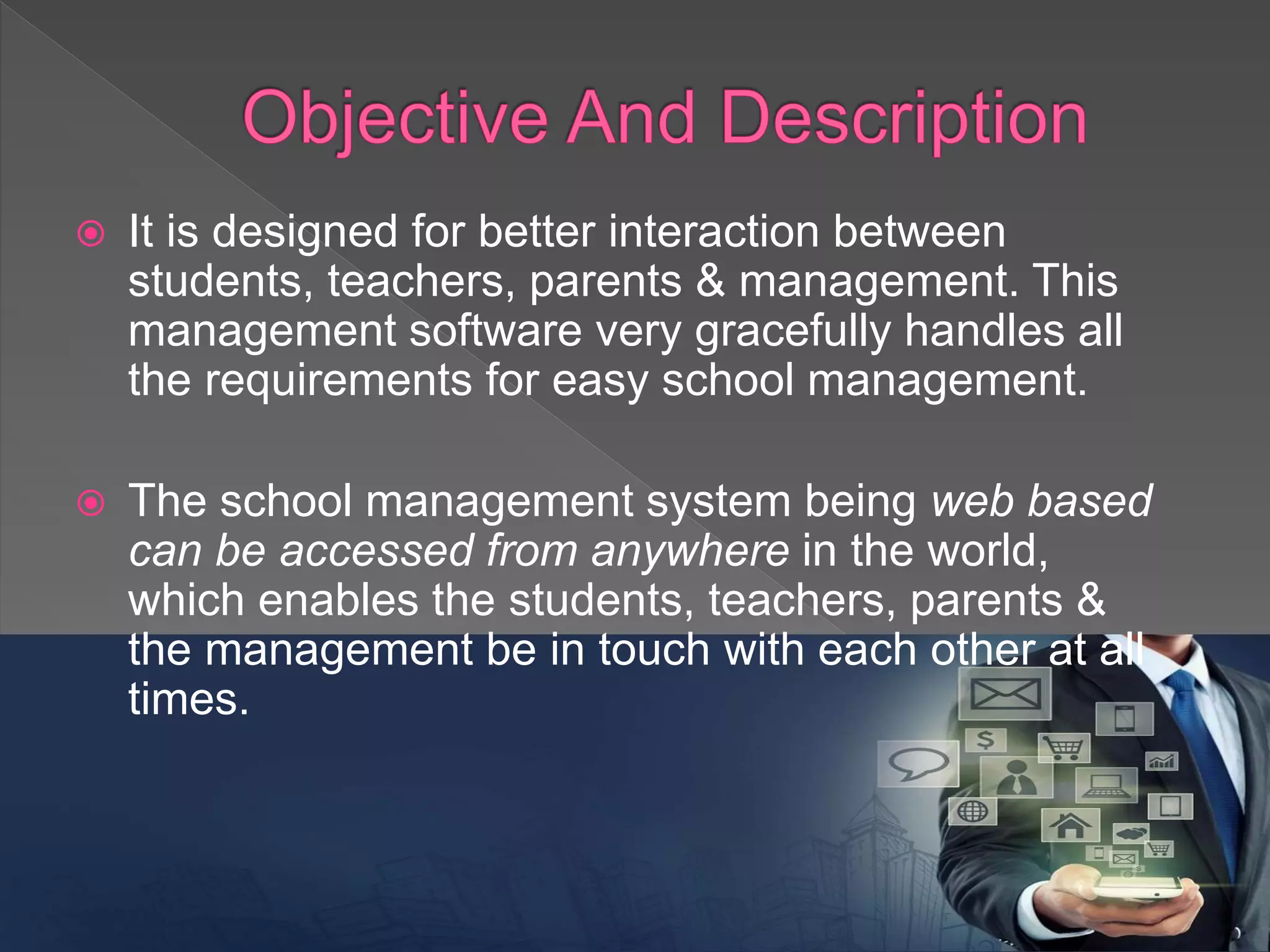 School management ppt | PPTX