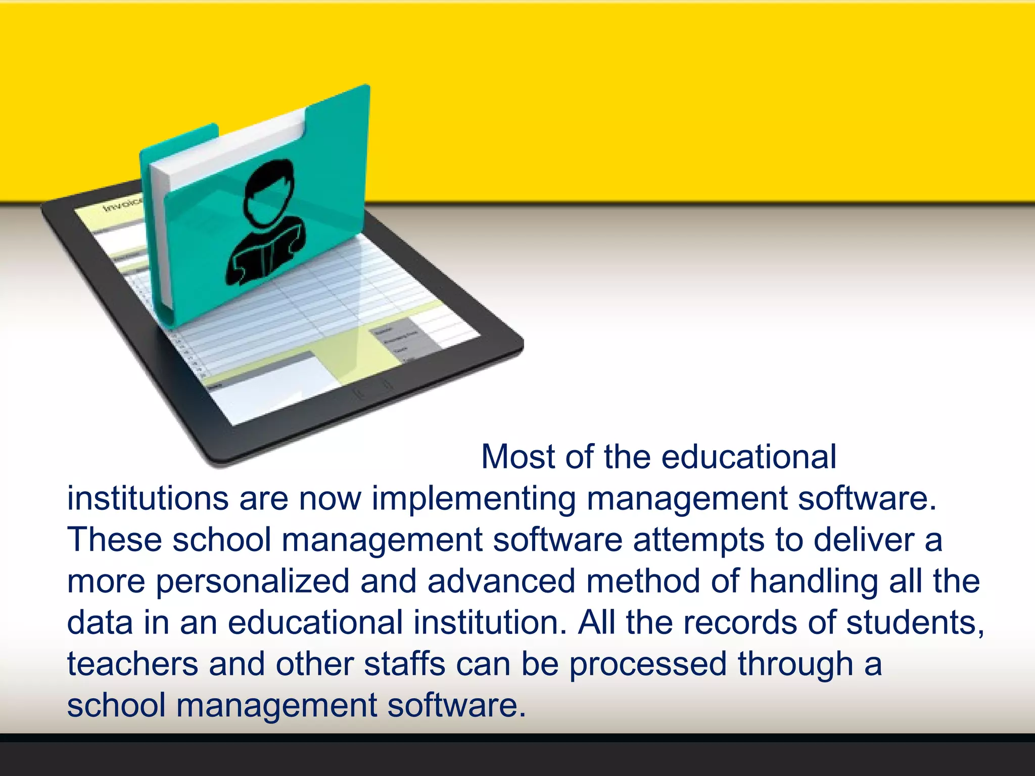 School management software | PPT