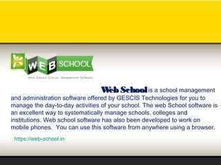 School management software | PPT