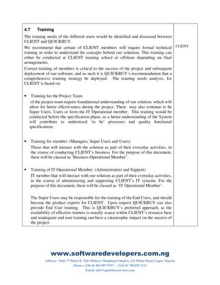 School Management Software Proposal | PDF