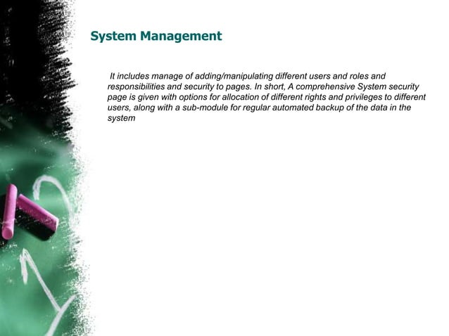 School management system | PPS | Operating Systems | Computer Software and Applications