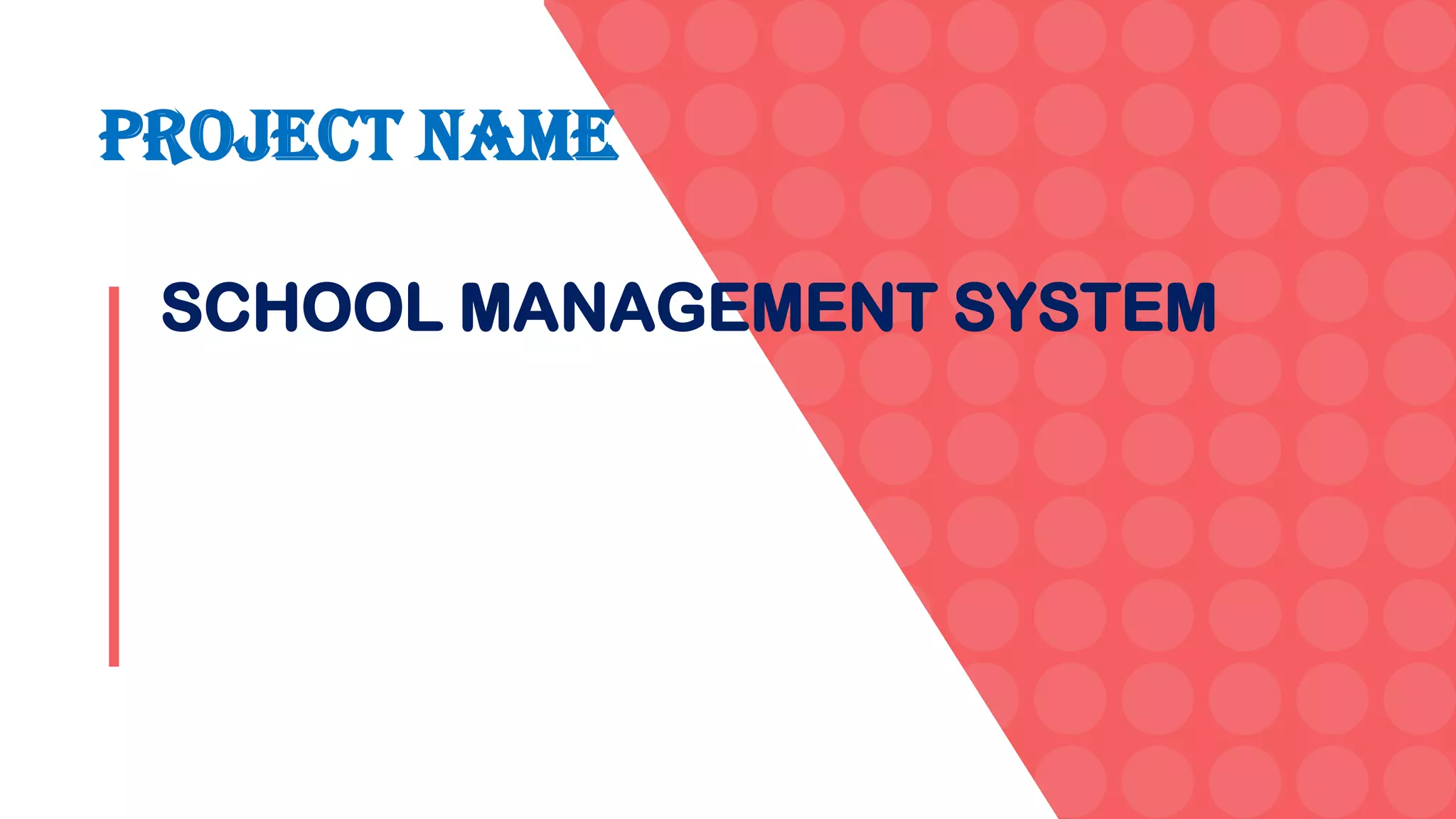 School management system | PPT