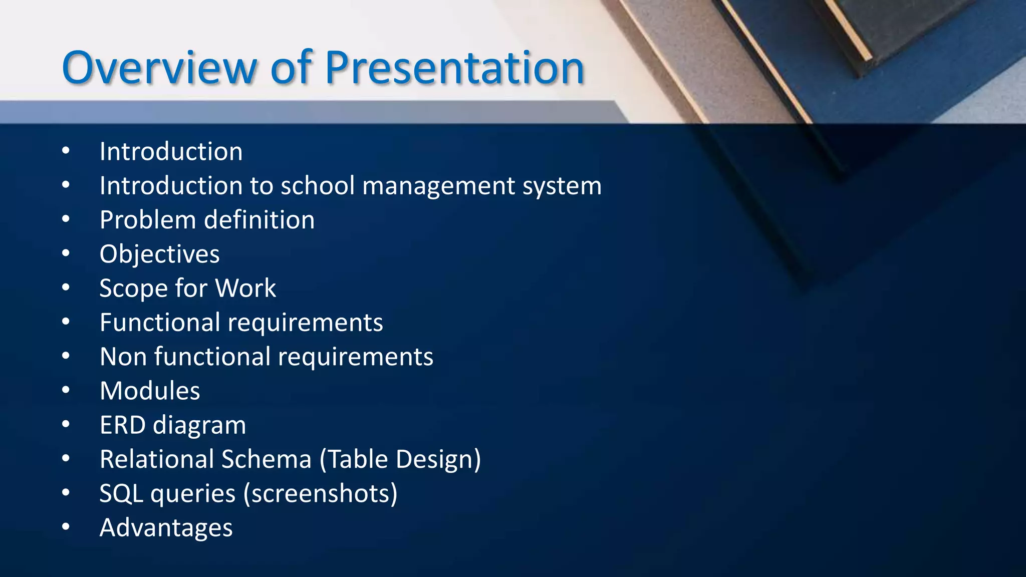 School management system | PPTX