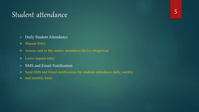 School management system | PPT