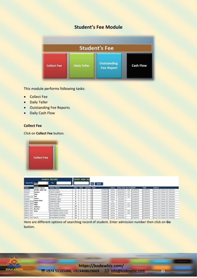 School Management System | PDF