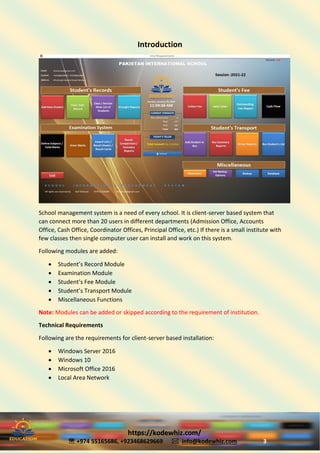 School Management System | PDF