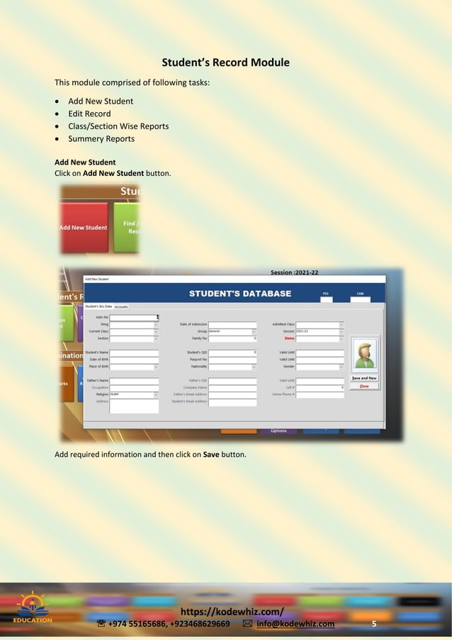 School Management System | PDF