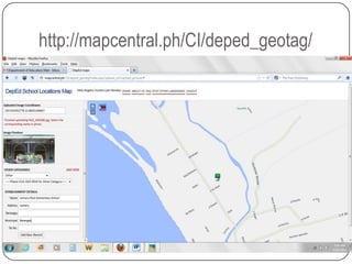 DepEd School Mapping Project through Crowdsourcing | PPTX