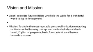 Islamic Preschool Marketing | PPT