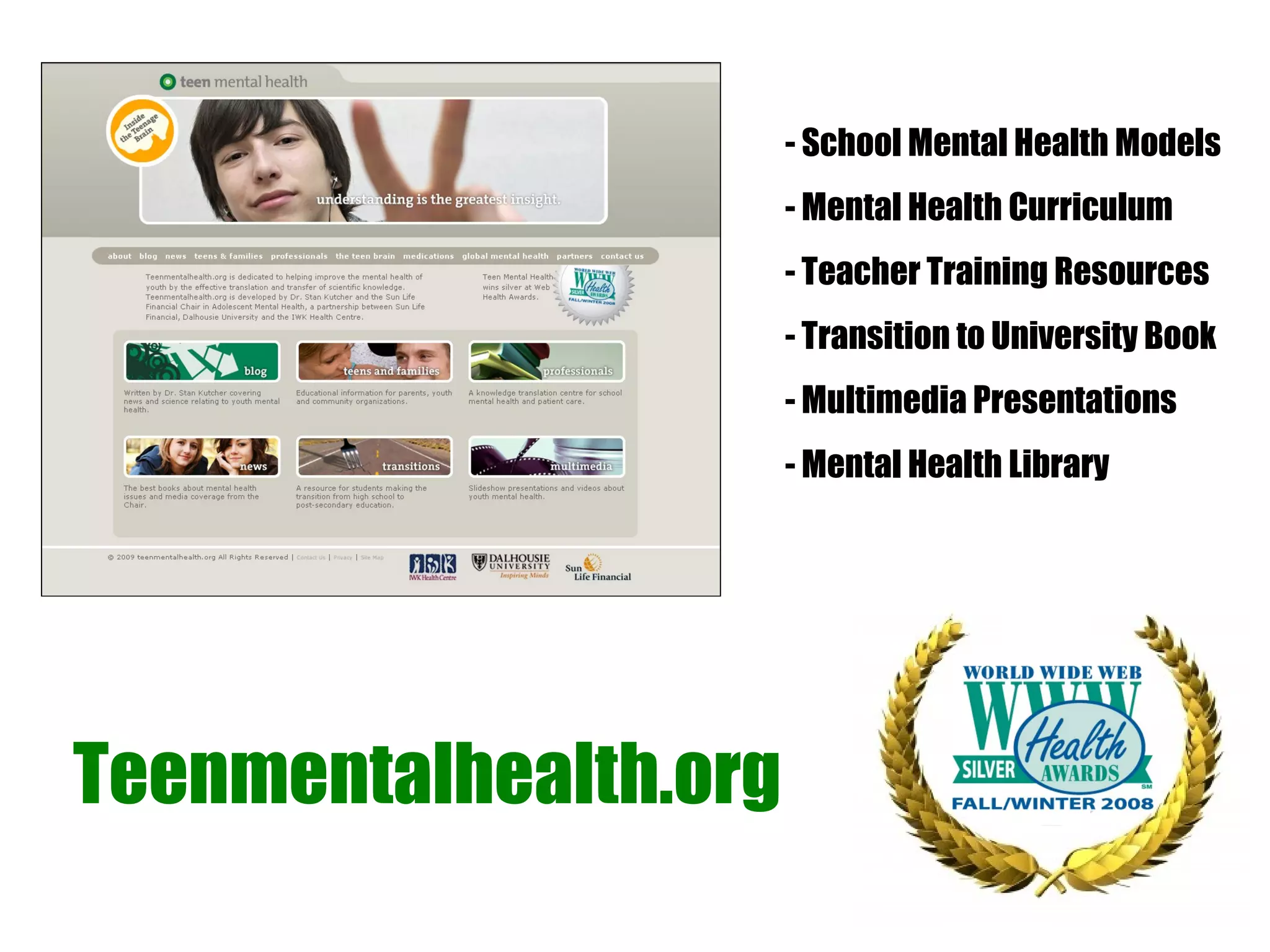 School Mental Health | PPT