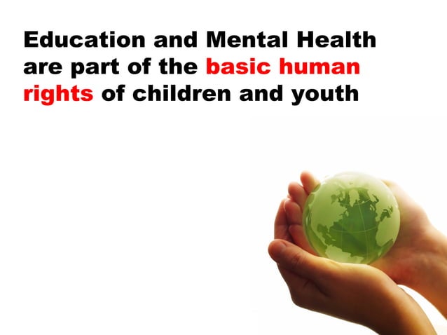 School Mental Health | PPT | Education