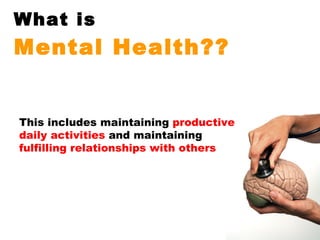 School Mental Health | PPT