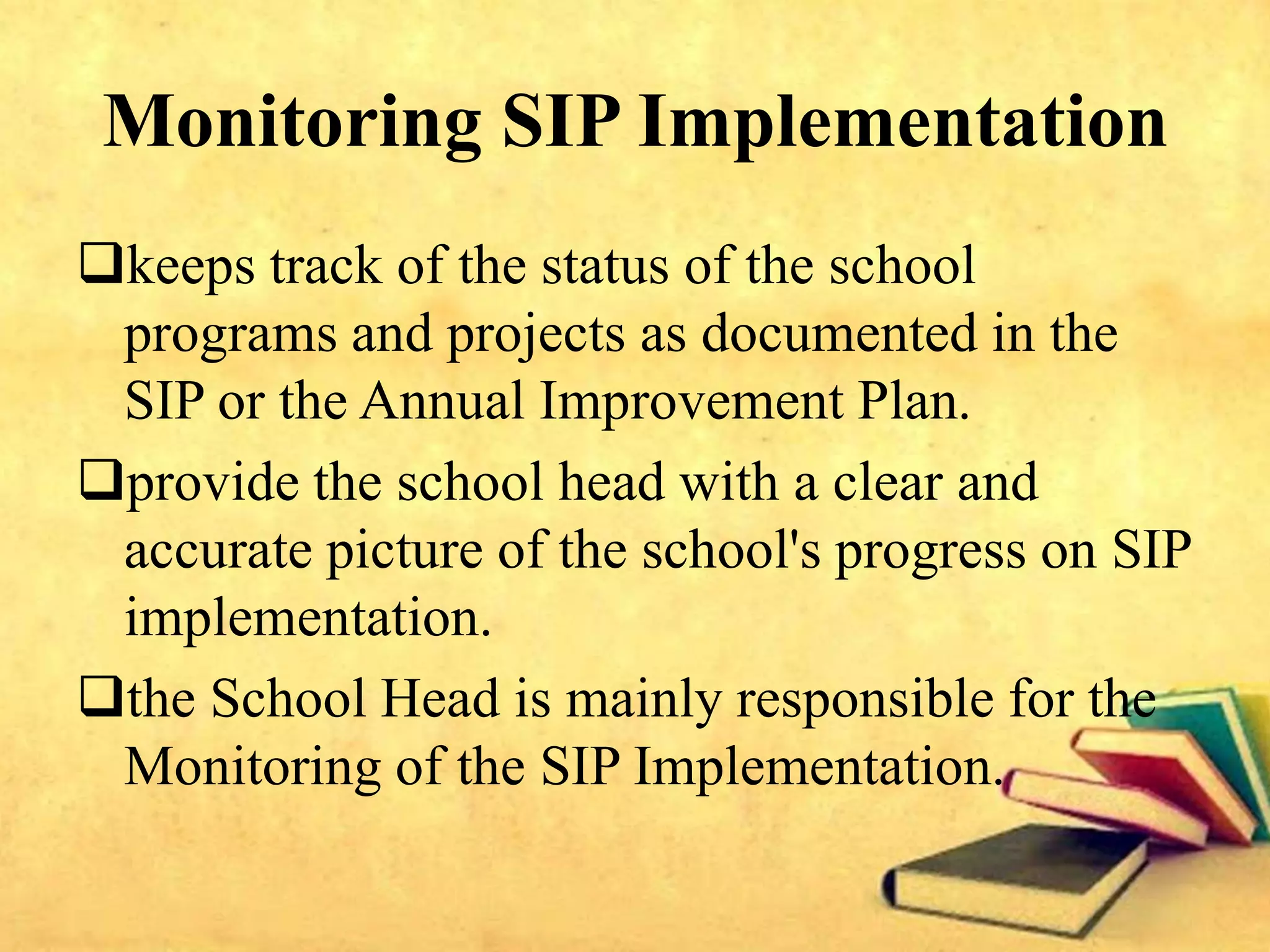 School Monitoring and Evaluation | PPTX