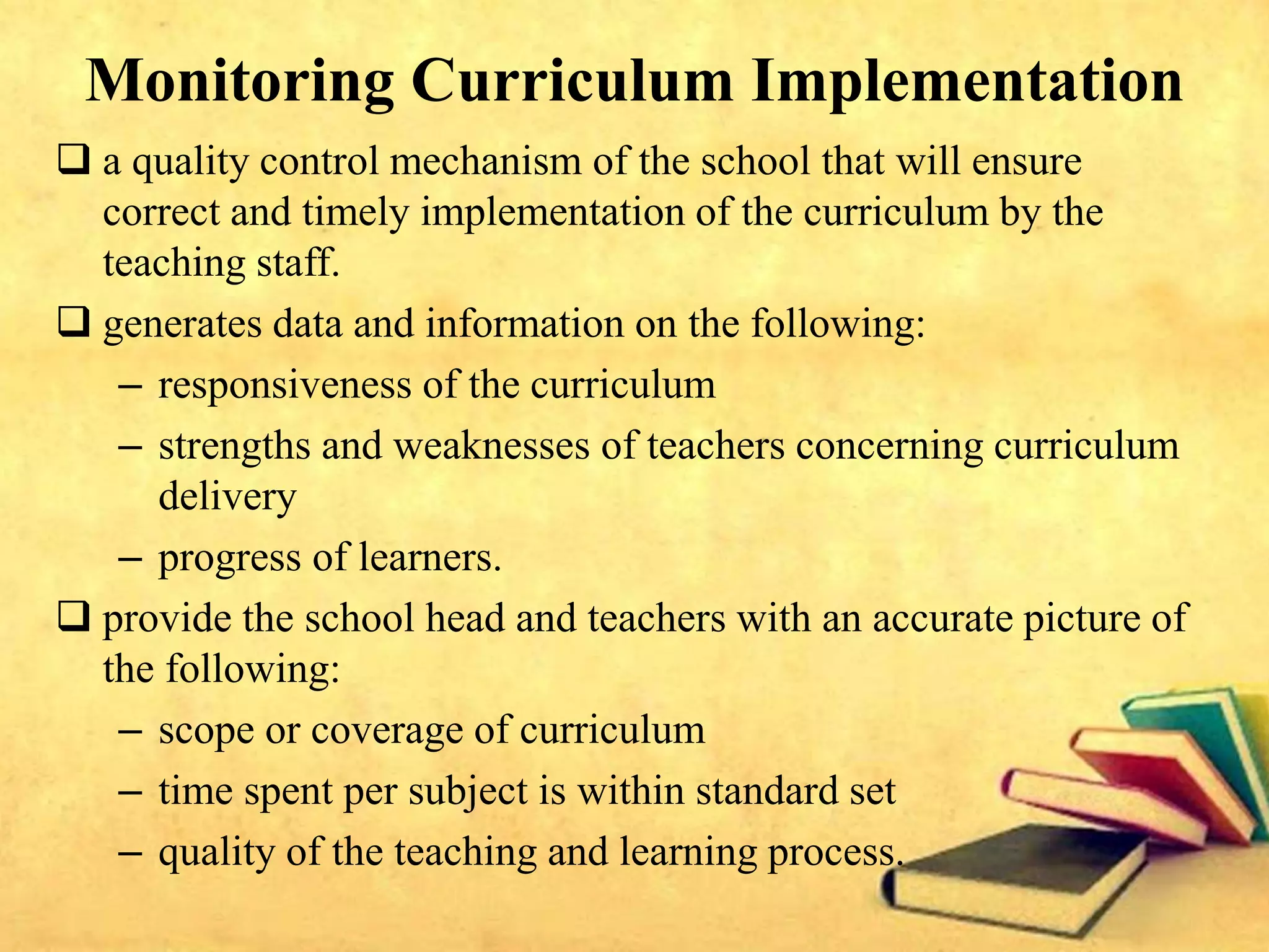 School Monitoring and Evaluation | PPTX