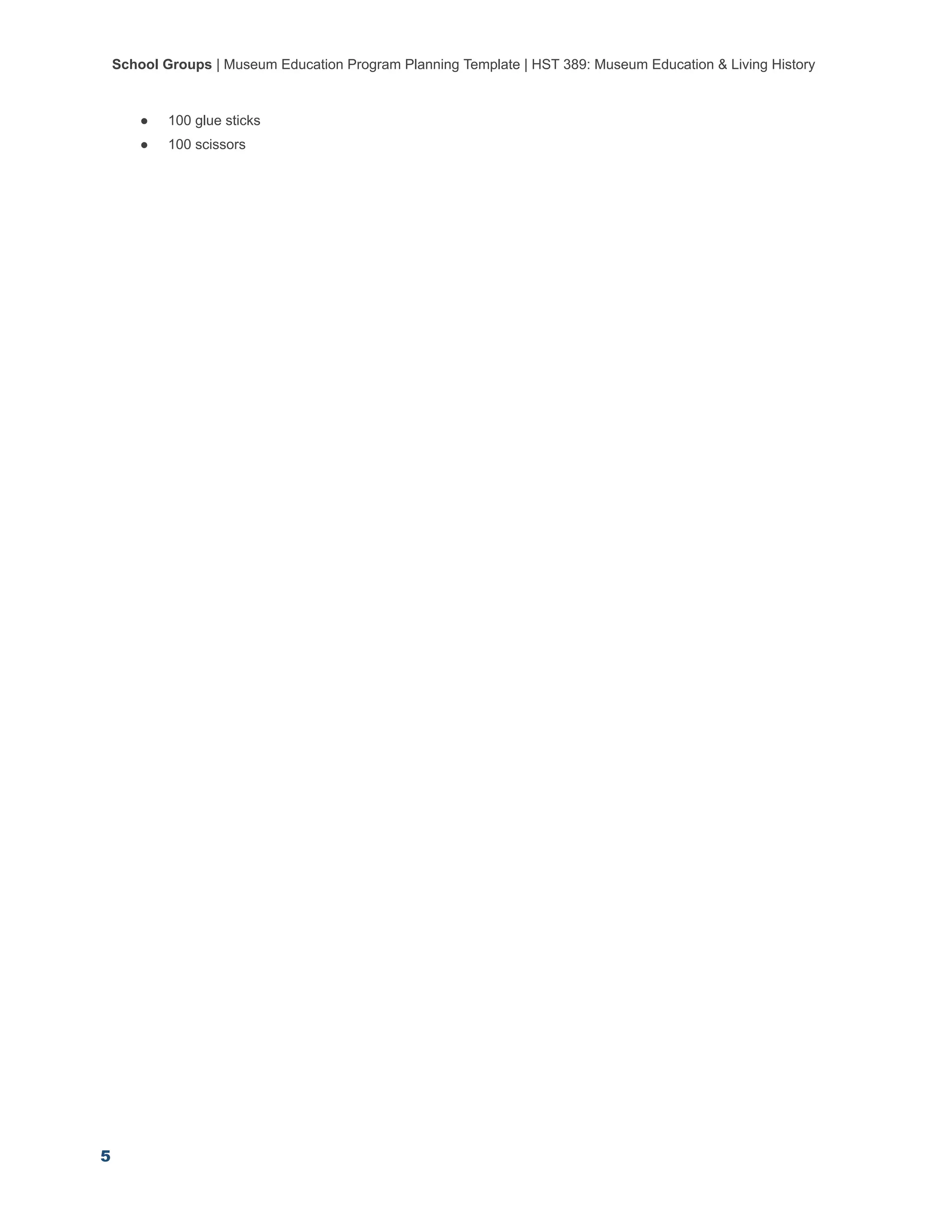 School museum education program planning template.docx