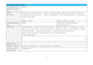 EXCHANGE PROGRAM WITH OTHER COUNTRIES FOR EDUCATION | DOCX | Secondary ...