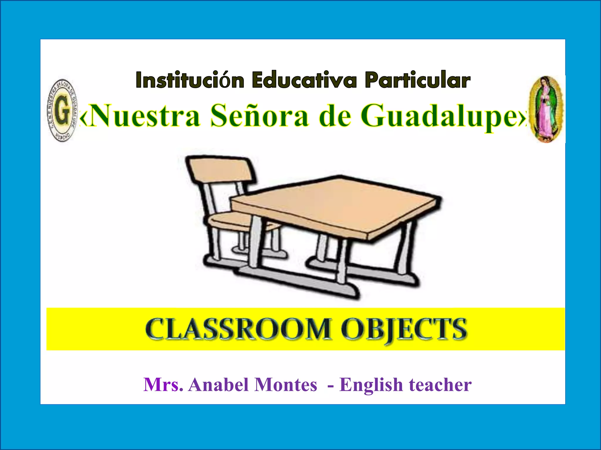 School objects 2 | PPT