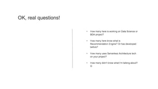 Productionalize content recommendation engine | PPT