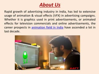 AAFT - Best Animation Institutes in India | PPTX