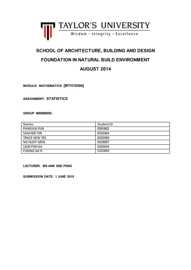Math final project (fnbe0814) | DOCX | Sexual Health | Diseases and Conditions