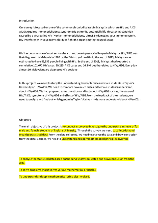 Math final project (fnbe0814) | DOCX | Sexual Health | Diseases and Conditions