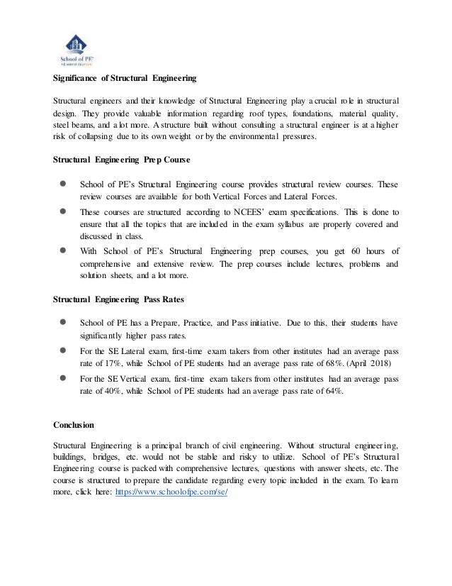 School of pe preparation for structural engineering | DOCX | Civil ...