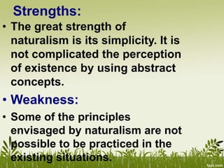School of philosophy naturalism | PPT